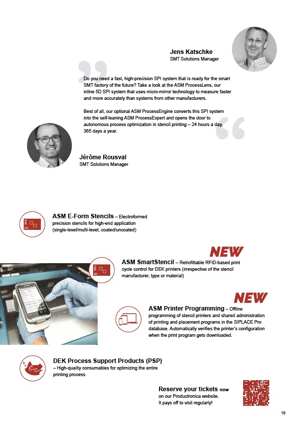 ASM Productronica e-book - Page 19